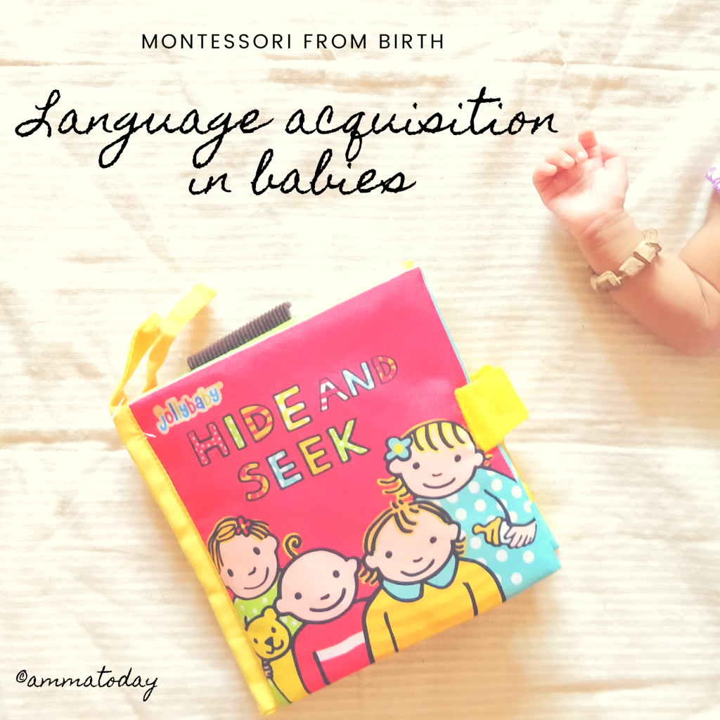 Language acquisition in babies - montessori from birth - Amma Today